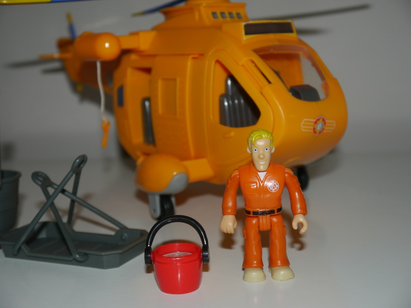 Fireman Sam Helicopter Wallaby 2 with Light & Sounds Tom Accessories ...