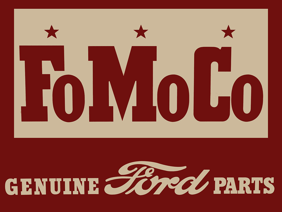 Logo Fomoco Ford By Unimark & Paul Rand, 1965 – Logo Histories