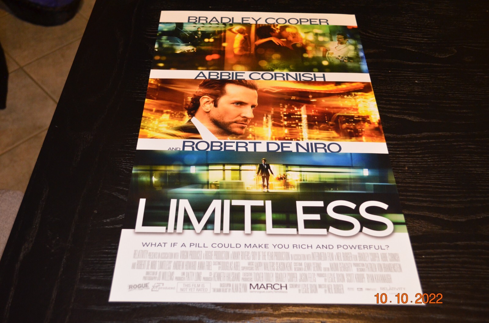 LIMITLESS - MOVIE POSTER 11 X 17 | eBay