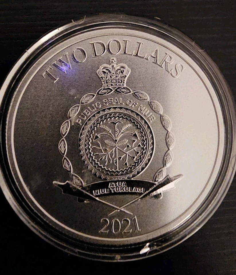 Shrek 1oz Silver Coin. Niue 2 Dollars, 2021 Proof. Dreamworks | eBay