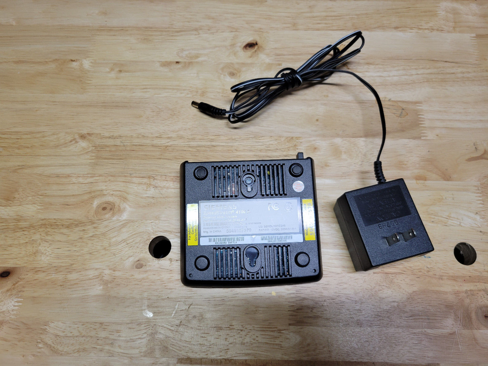 Siemens SpeedStream 4100 B Ethernet ADSL Modem with AC Power Adaptor ...