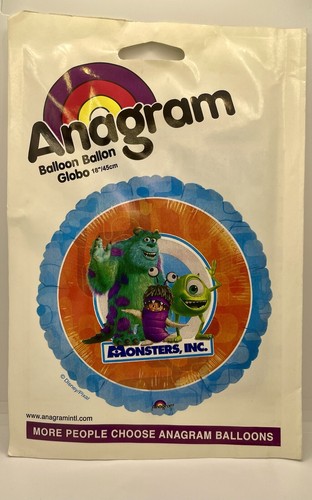 Anagram Vintage Sulley, Boo, and Mike Wazowski Monsters, Inc. Foil ...