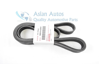 Genuine Toyota Tacoma 2005-2016 4.0L V6 Serpentine Belt 90916A2001 OEM ...