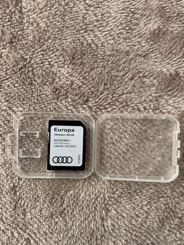 Genuine Audi SD Card RMC Navigation Sat Nav Map OEM Europa 2018 ...