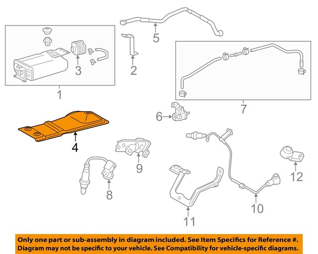 Toyota Cannister Protector 77765-0e010 for 2014 Highlander for sale ...