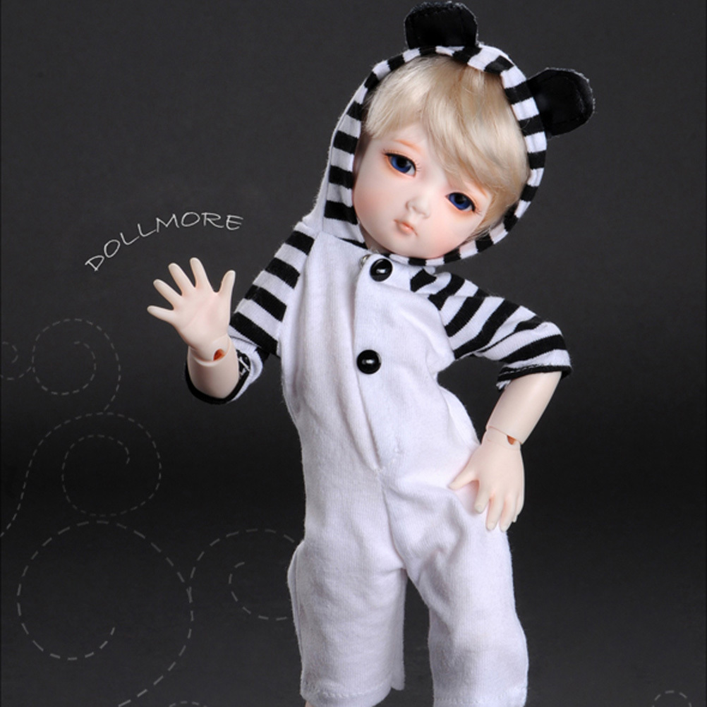 [Dollmore] 1/6 BJD Yosd clothes Dear Doll Size - Panda Cosmo Set (White ...