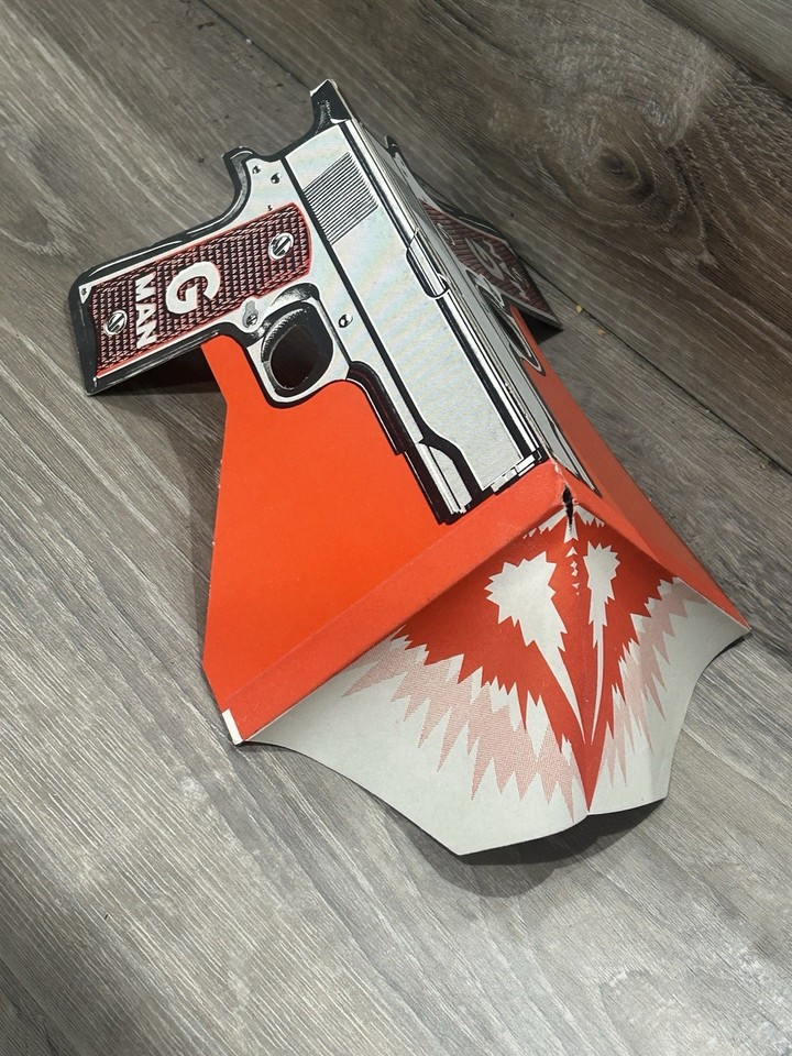 G-Man 45 Paper Pop Gun w/ Bang Flash Pop 70s - in Working Condition. (k) | eBay