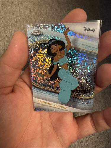 2025 Topps Chrome Disney Princess Jasmine 185 Mini Diamond Refractor | eBay