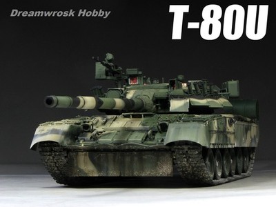 ward Winner Built Xact Scale Model 1/35 Russian T-80U Main Battle Tank ...