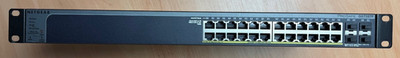 Netgear ProSAFE GS728TP 24 Port 1U Rackmount Gigabit PoE 1GBps 4x SFP ...