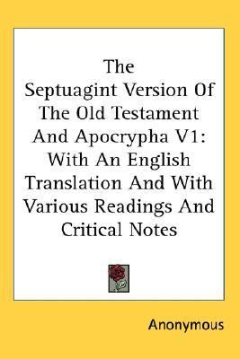 Septuagint Version of the Old Testament by Not Available (2006, Trade ...