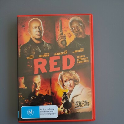 Red (Retired Extremely Dangerous) Bruce Willis, Morgan Freeman, John ...