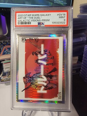 Art of The Duel GV-18 /75 2023 Star Wars Galaxy Card Topps | eBay