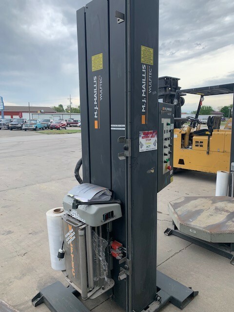 M.J. MAILLIS WULFTEC STRETCH WRAP MACHINE SMH-SPL-S 55 LOAD PER HOUR ...