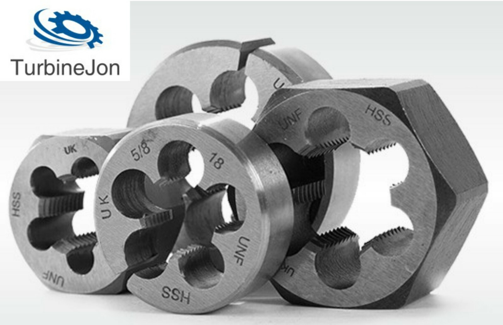 BSPT HSS Circular Die / Die Nut 1/8, 1/4, 3/8, 1/2, 3/4, 1", 1.1/4, 2 ...