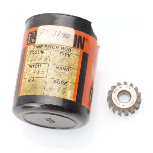 Mikron Fine Pitch Gear Hob #85825 Type A Bore .3149" Switzerland Swiss ...