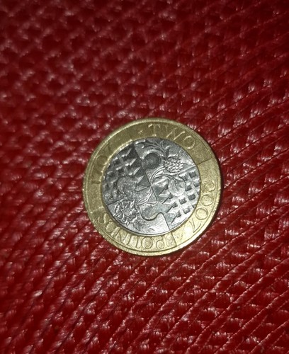 Rare Minting Errors Tercentenery 300 yrs 1707-2007 Act of Union 2 Pound ...