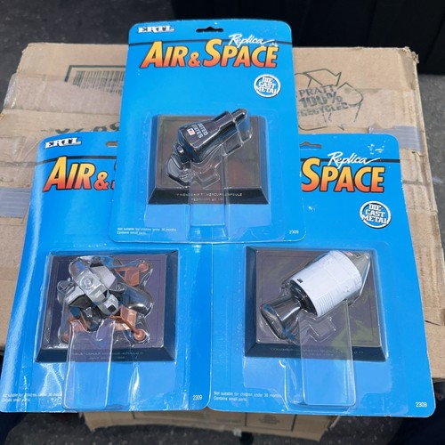 1990 Ertl Air Space Die Cast Eagle Lunar Columbia Module Friendship 7 ...