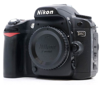 Nikon D80 DSLR, Low Shutter Count, Excellent Condition, Free Shipping ...