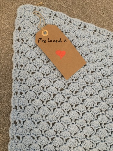 Hand Knitted Baby Blanket | eBay UK