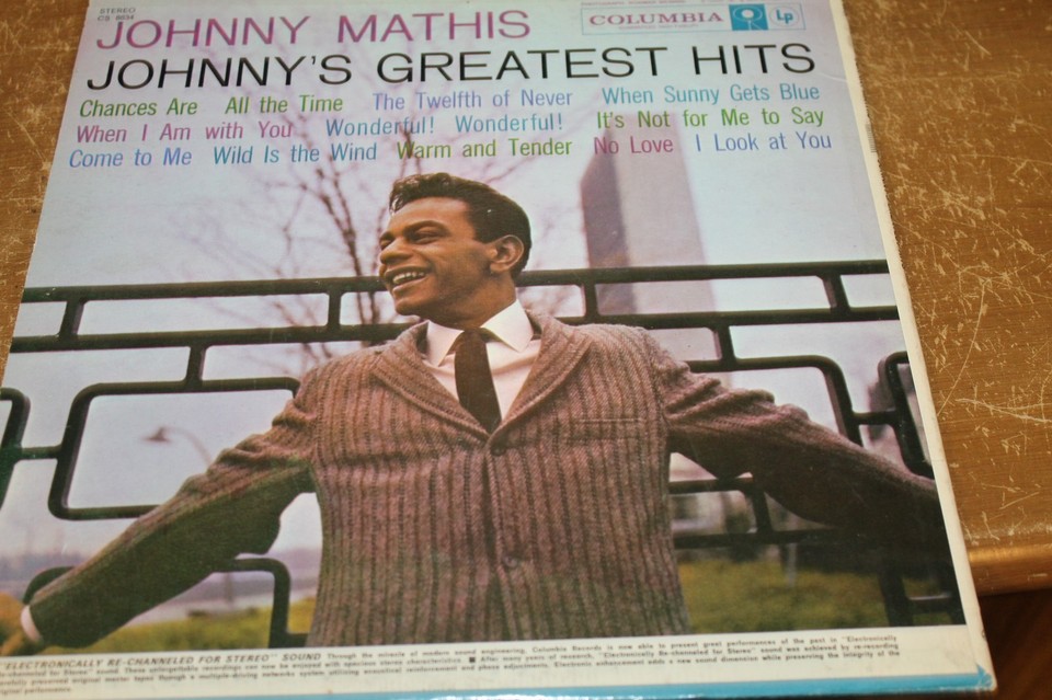 JOHNNY MATHIS JOHNNY'S GREATEST HITS STEREO RECORD ALBUM | eBay