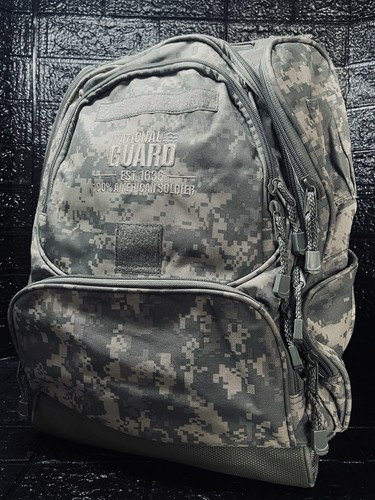 US ARMY National Guard Tactical Digital Camo American Soldier Backpack ...