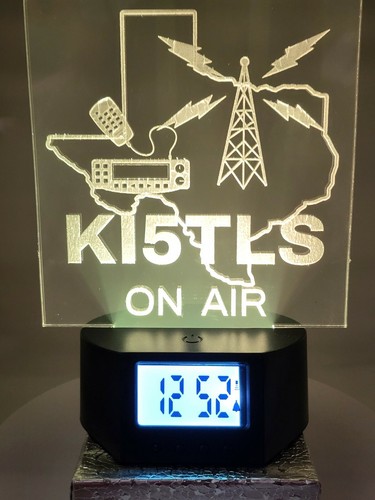 Personalize Large Ham Radio Call Sign Custom LED Light with Medium ...