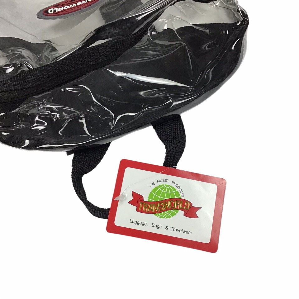 TransWorld Clear Transparent Backpack Luggage Bags & Travelware | eBay