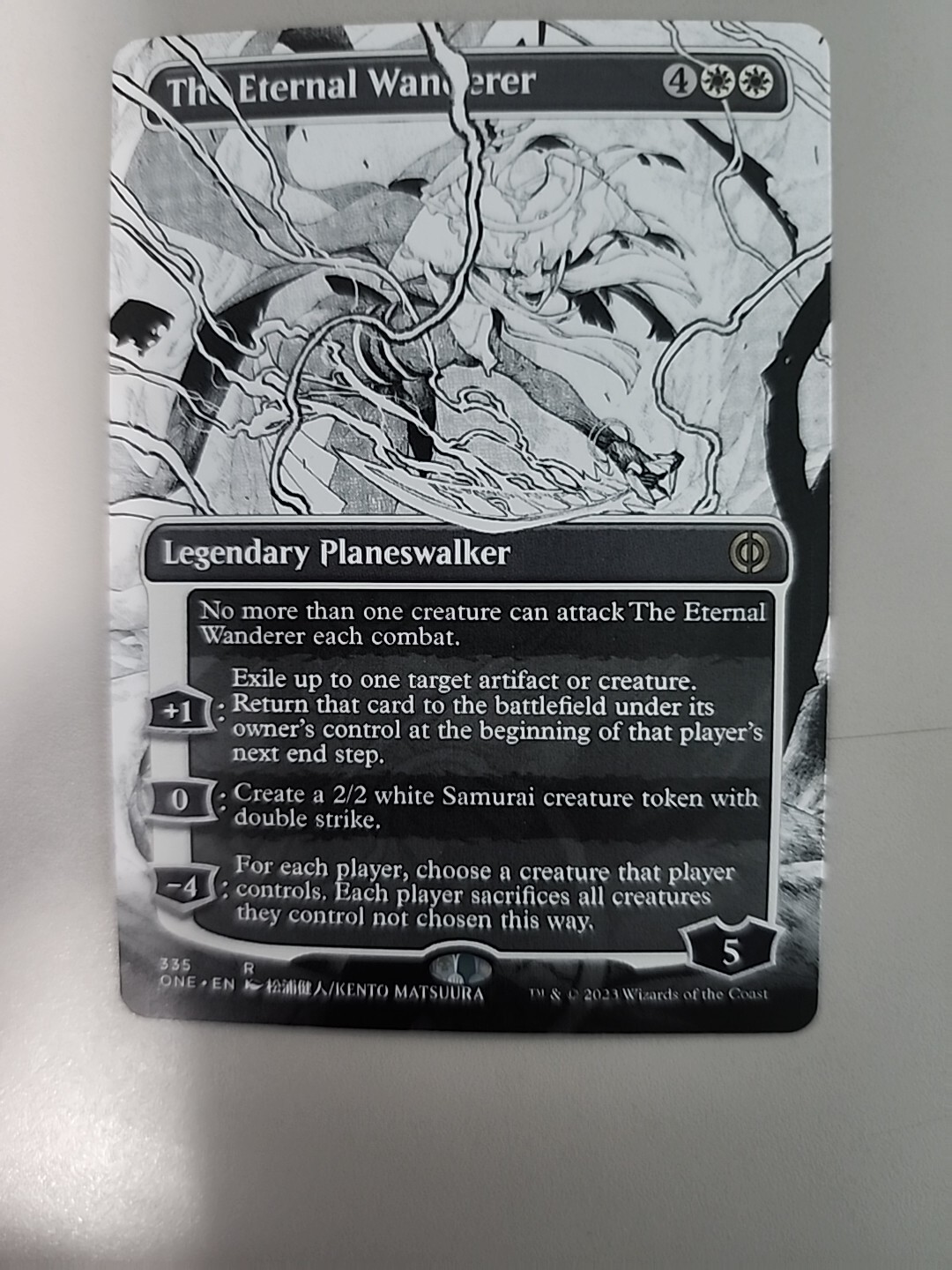 MTG The Eternal Wanderer Phyrexia: All Will Be One 335 Regular Rare for ...