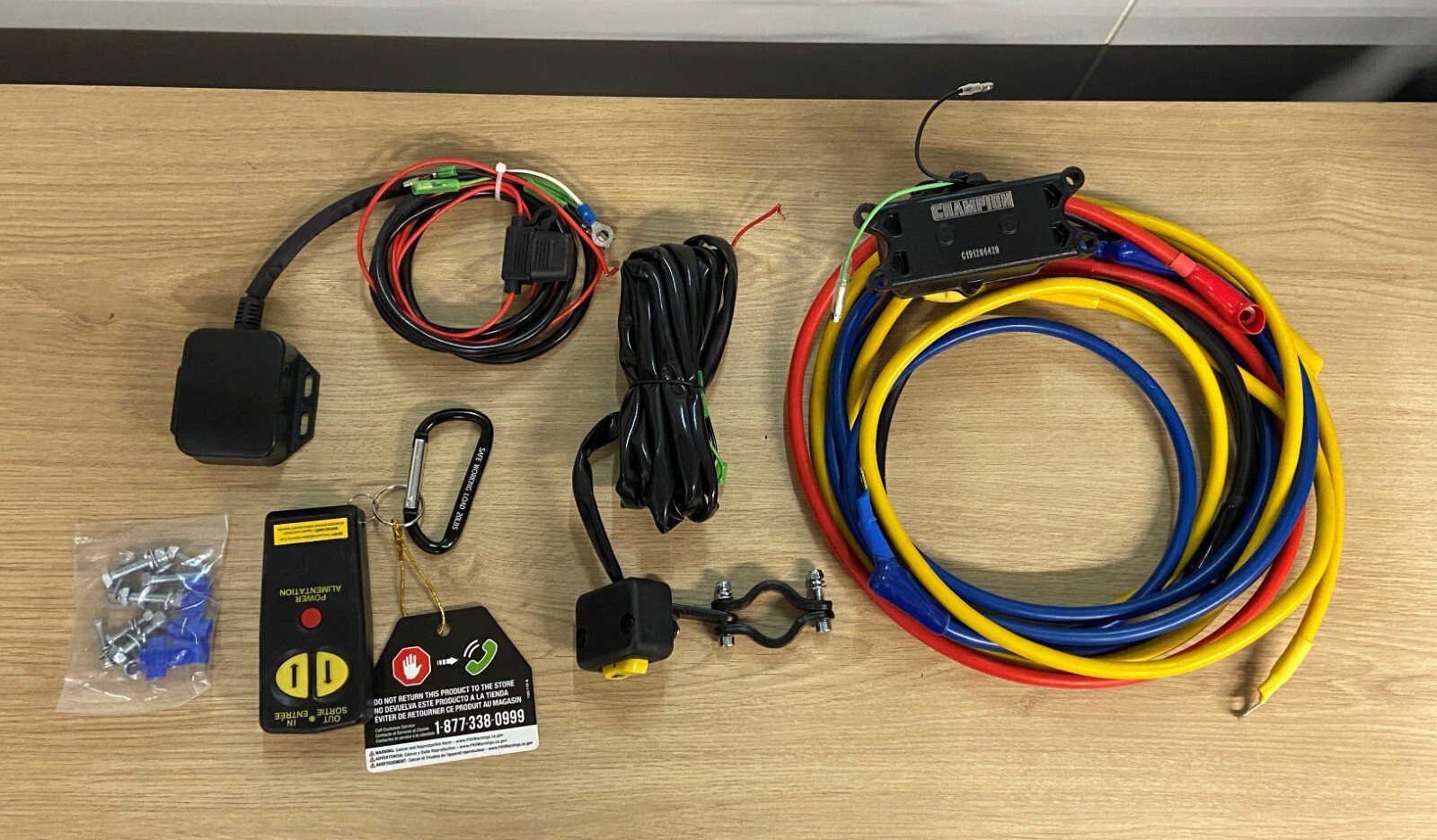 Champion Wireless Winch Remote Control Kit for 5000-lb. or Less ATV/UTV ...