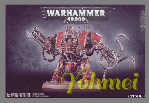 Helbrute - Chaos Space Marines CSM - Warhammer 40k - NEW | eBay