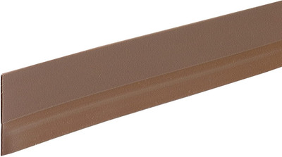 5603 M-D Self-Adhesive Door Sweep, 1/2 in W L X 1-1/2 in H, 36", Brown ...