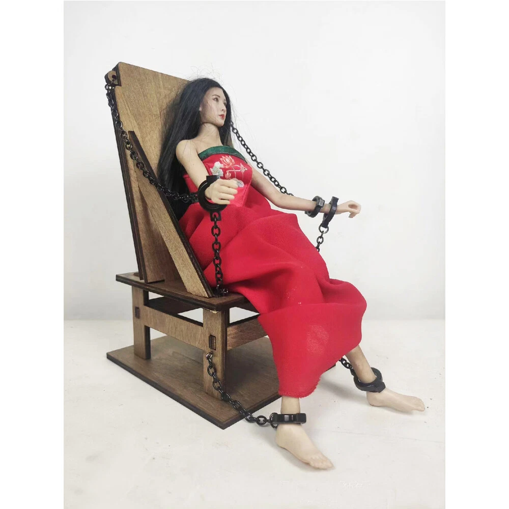 Girl Handcuffed To Chair