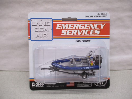 Boley Land Sea Air Emergency Services Collection Police Boat with ...