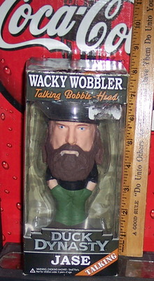 FUNKO WACKY WOBBLER DUCK DYNASTY JASE TALKING BOBBLEHEAD LIMITED ...