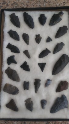 27 PIECE!! AUTHENTIC ANCIENT ARROWHEADS ARTIFACT COLLECTION! | eBay