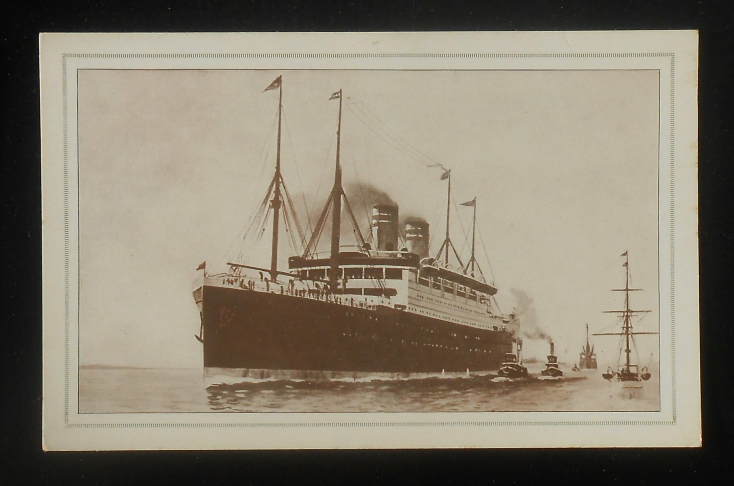 1920s SS Cleveland Ocean Liner United American Lines Steamship Ship ...
