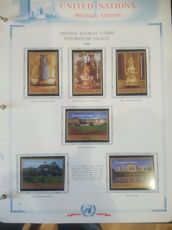 Complete United Nations Stamp Collection 1951-2008 NY Geneva Vienna All ...