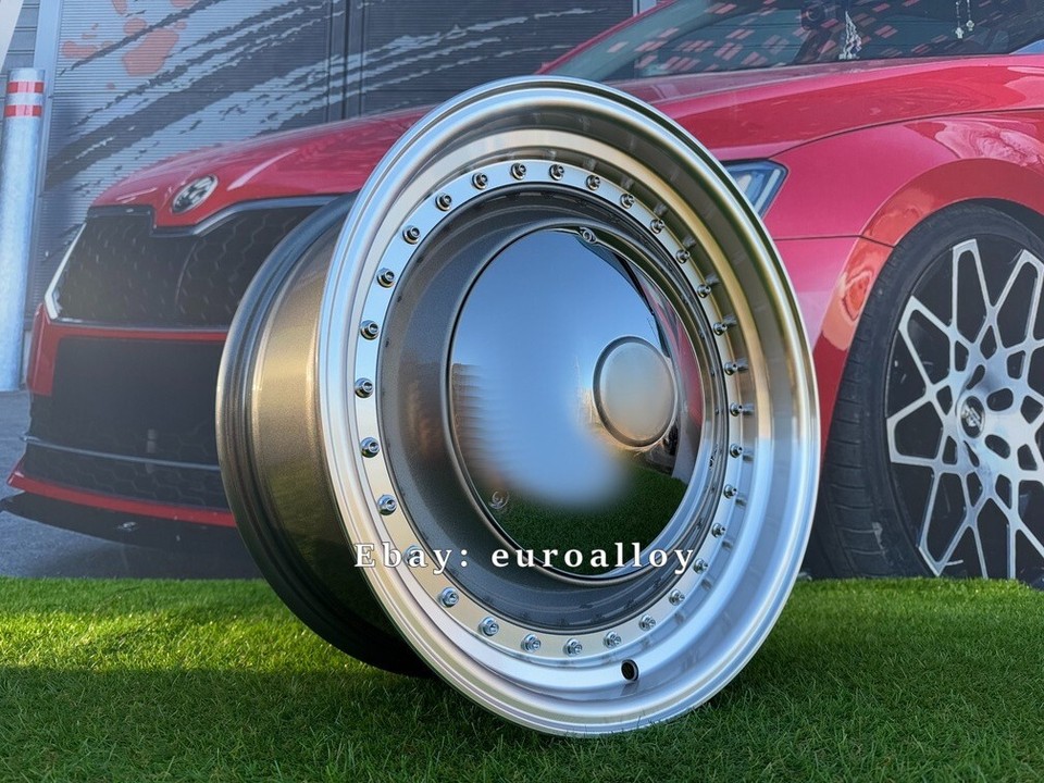 4 x 17 Inch 5x100/5x112 Smoothie Style Grey Wheels: Fits For VW T4 ...