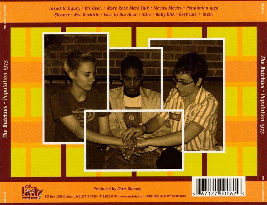 THE BUTCHIES - POPULATION 1975 NEW CD 667127000629| eBay