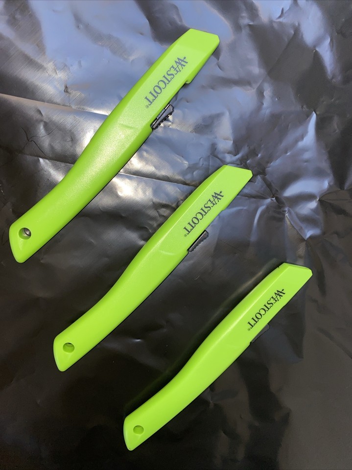 (Lot Of 3) Westcott Safety Ceramic Box Cutter Knife (Part # 17519 ...