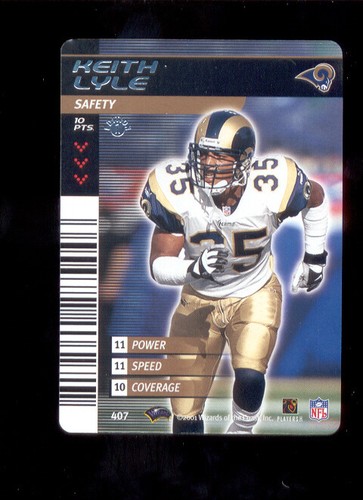 2002 NFL Showdown KEITH LYLE St Louis Rams Card | eBay