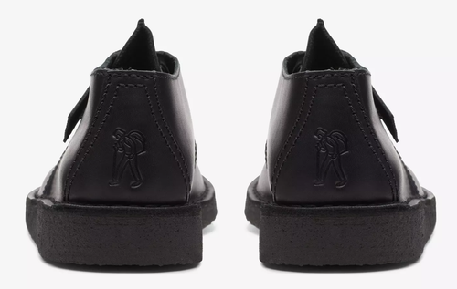 Clarks Originals Desert Trek Men's Center Stitch Black Leather 26113555 ...