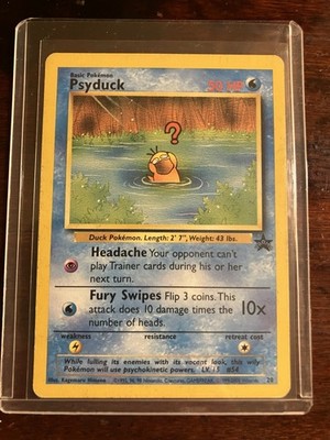 Psyduck Rare Promo Card 20 Pokémon Ungraded | eBay