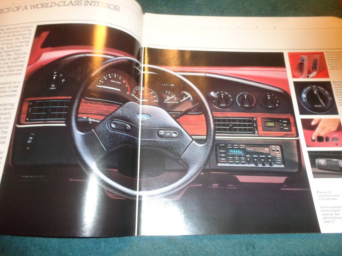 1988 Ford Taurus Interior