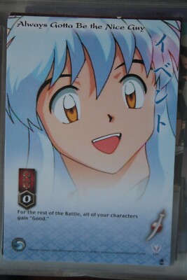 InuYasha-"Always Gotta Be The Nice Guy " Set Tetsusaiga #132 | eBay