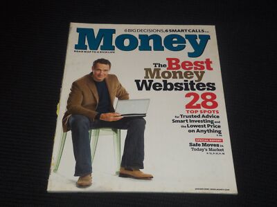 2008 JANUARY MONEY MAGAZINE - BEST MONEY WEBSITES FRONT COVER - E 5113 ...