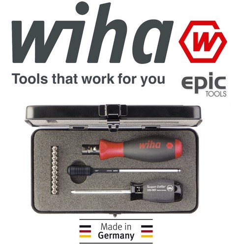 Wiha 34614 1Nm To 5Nm Torque-Vario-S 1/4" Hex Drive Screwdriver Torx TX ...