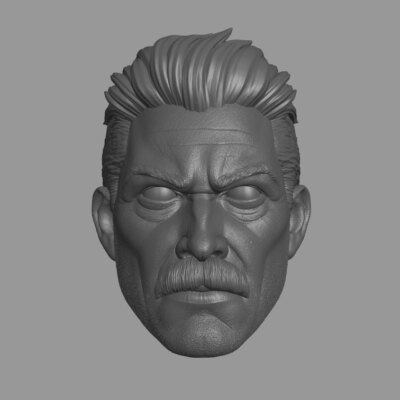 Omni-Man v6 Nolan Grayson Invincible's Dad custom head for comic action ...