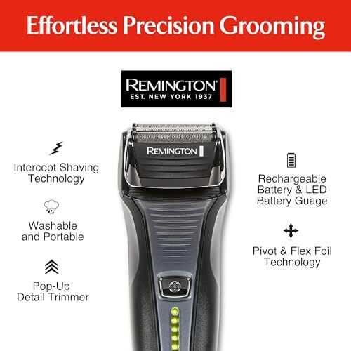 Remington F5800 Power Series Foil Shaver, Black 74590518665| eBay